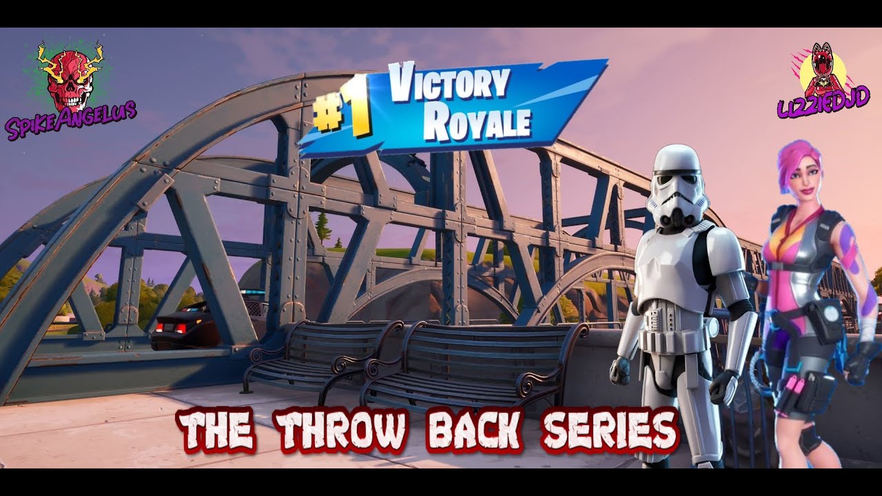 Fortnite Blue Bridge Throw Back Win - YouTube
