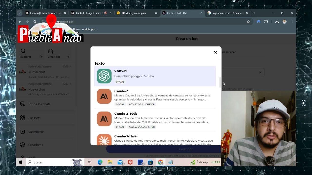 🛠️ Crea tu propio Chat GPT fácil y rápido con Poe 🤖 - YouTube