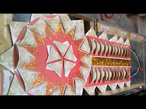 How to create Pakistani currency haar |haar new design||easy tutorial ...