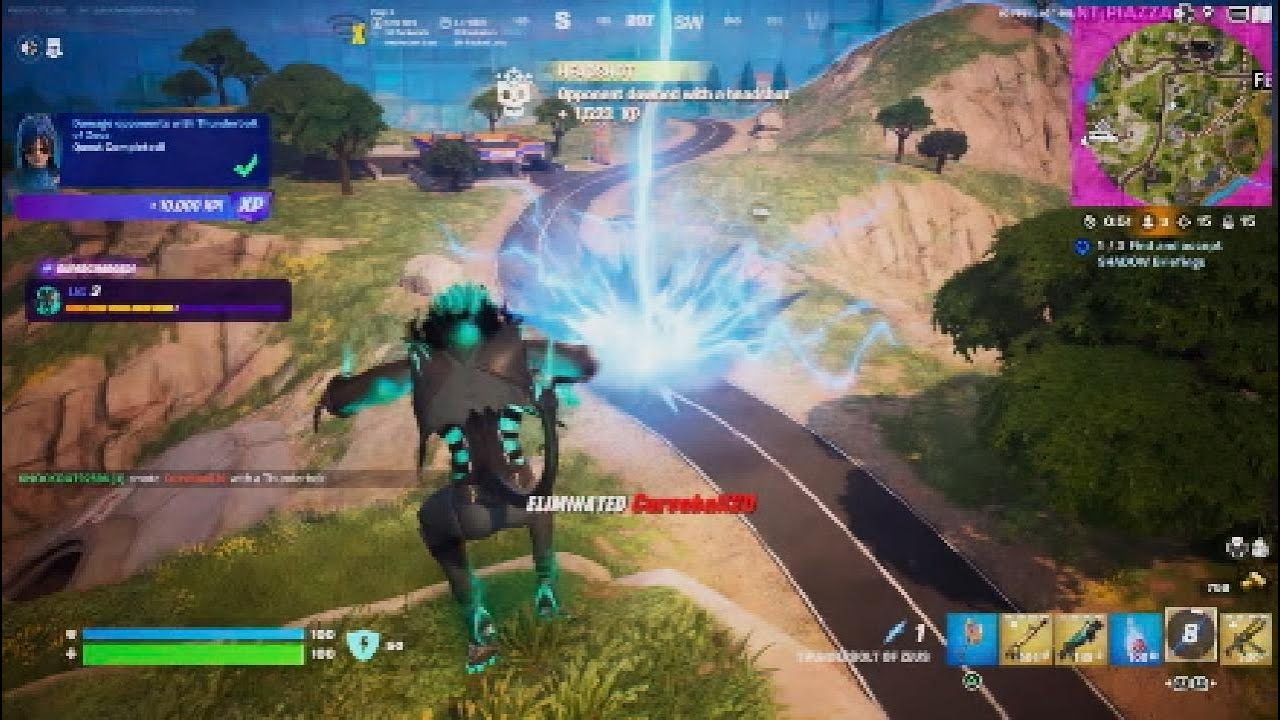 Fortnite ch5 s2 first win - YouTube