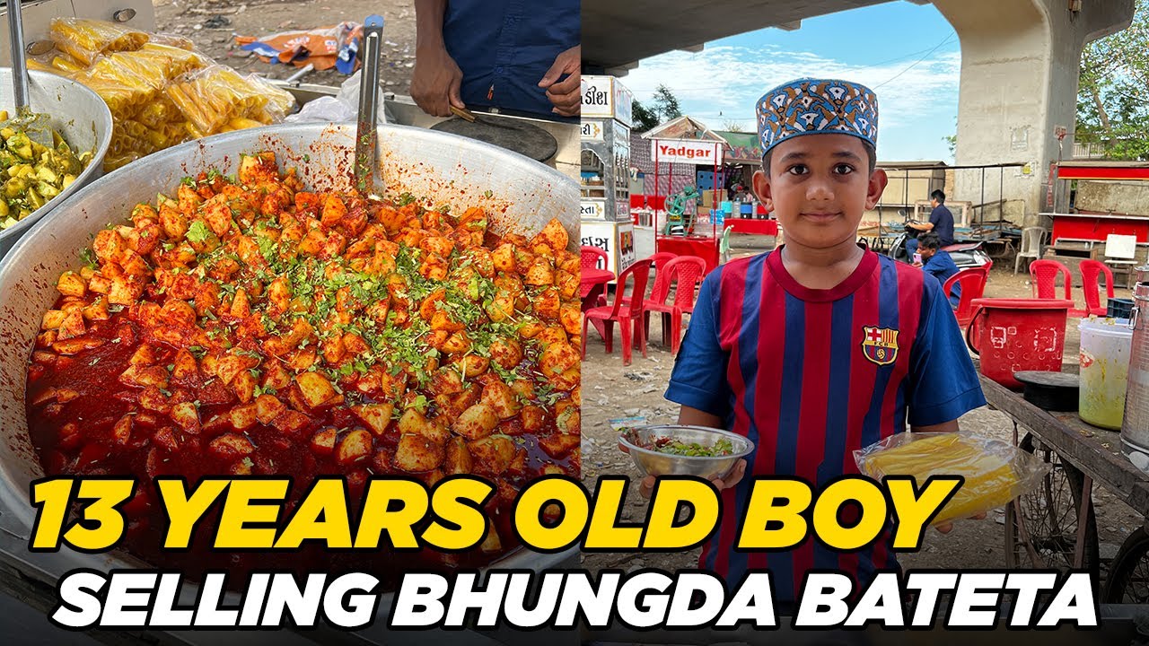 Bhungda Batata | 13-Year-Old Boy Selling Bhungda Batata & Chatpati😍 ...