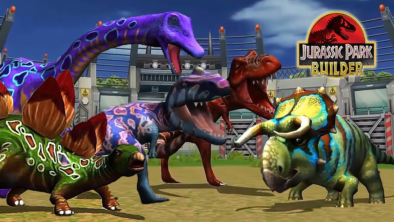 JURASSIC PARK BUILDER - BATTLE ARENA (STAGE 41 TO 50) - YouTube