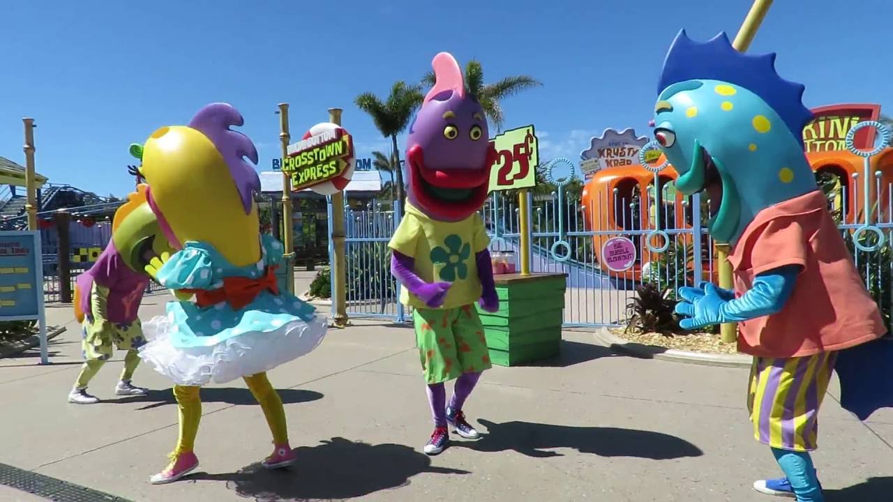 The Spongebob Fish Show at SeaWorld - YouTube