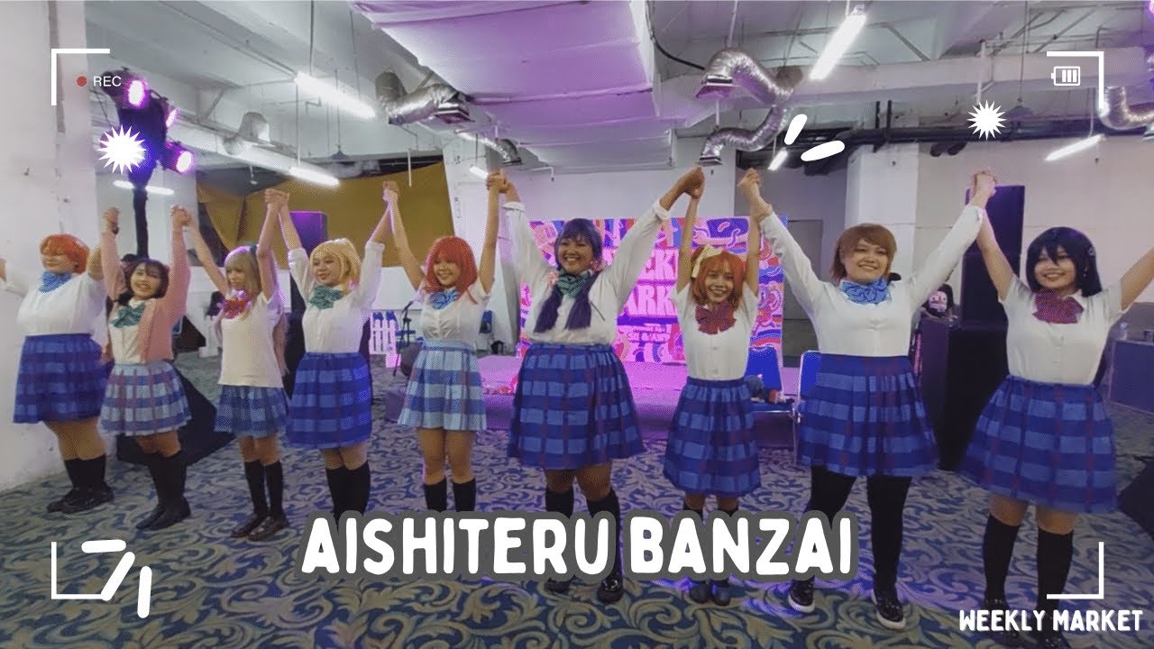µ's - Aishiteru Banzai || Dance Cover by Ano Aidoru [230805 Weekly ...