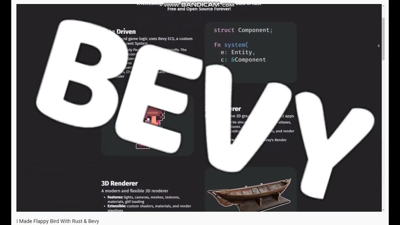 bevy bevy song by Tantan #RUST #DEVLOG - YouTube
