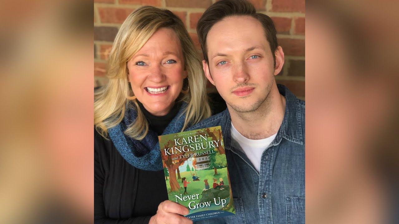 Karen Kingsbury and Tyler Russell on "Never Grow Up" - YouTube