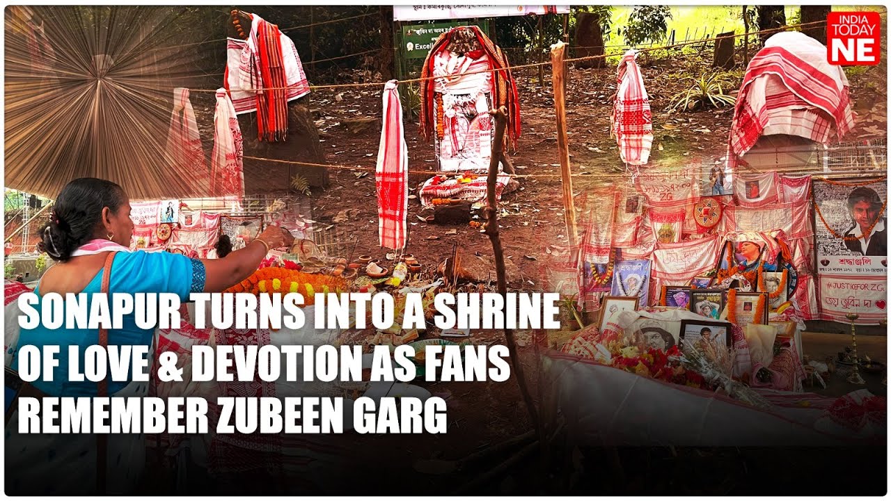 Sonapur turns into a shrine of love & devotion as fans remember Zubeen ...
