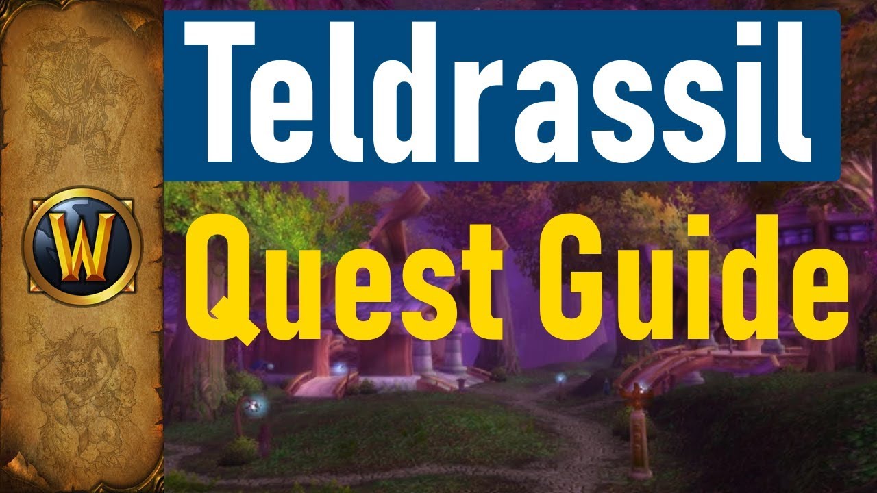 Teldrassil ALL Quests | WoW Classic Quest Guide Video - YouTube