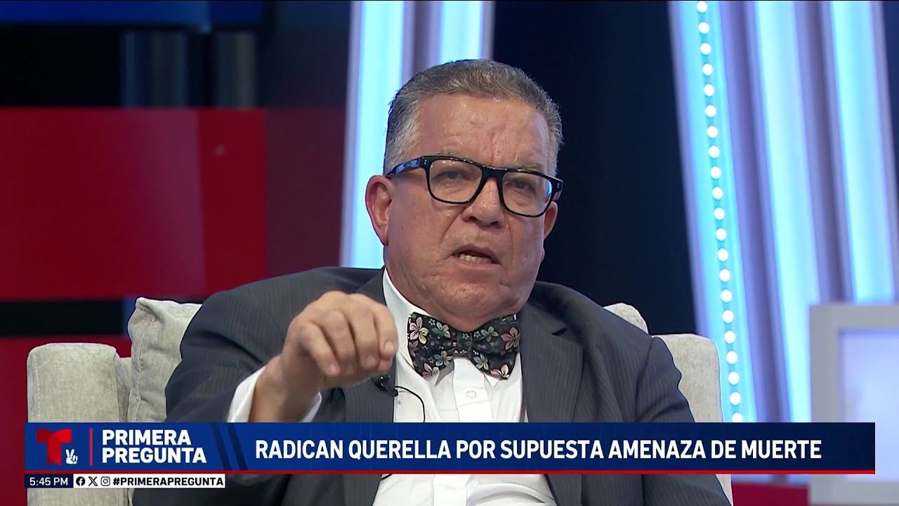 Primera Pregunta: Querella contra Pablo Colón por supuesta amenaza de ...