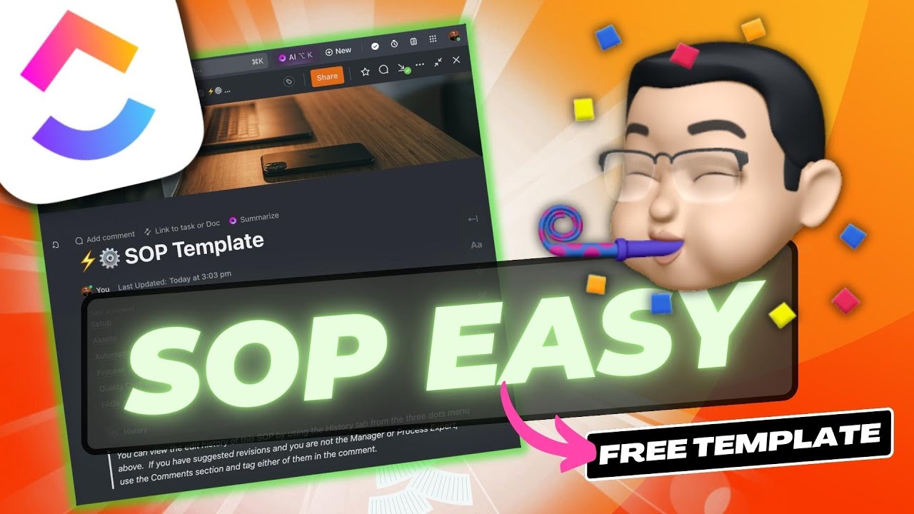 ClickUp SOP Mastery Made Easy: Create Bulletproof Systems In Minutes ...