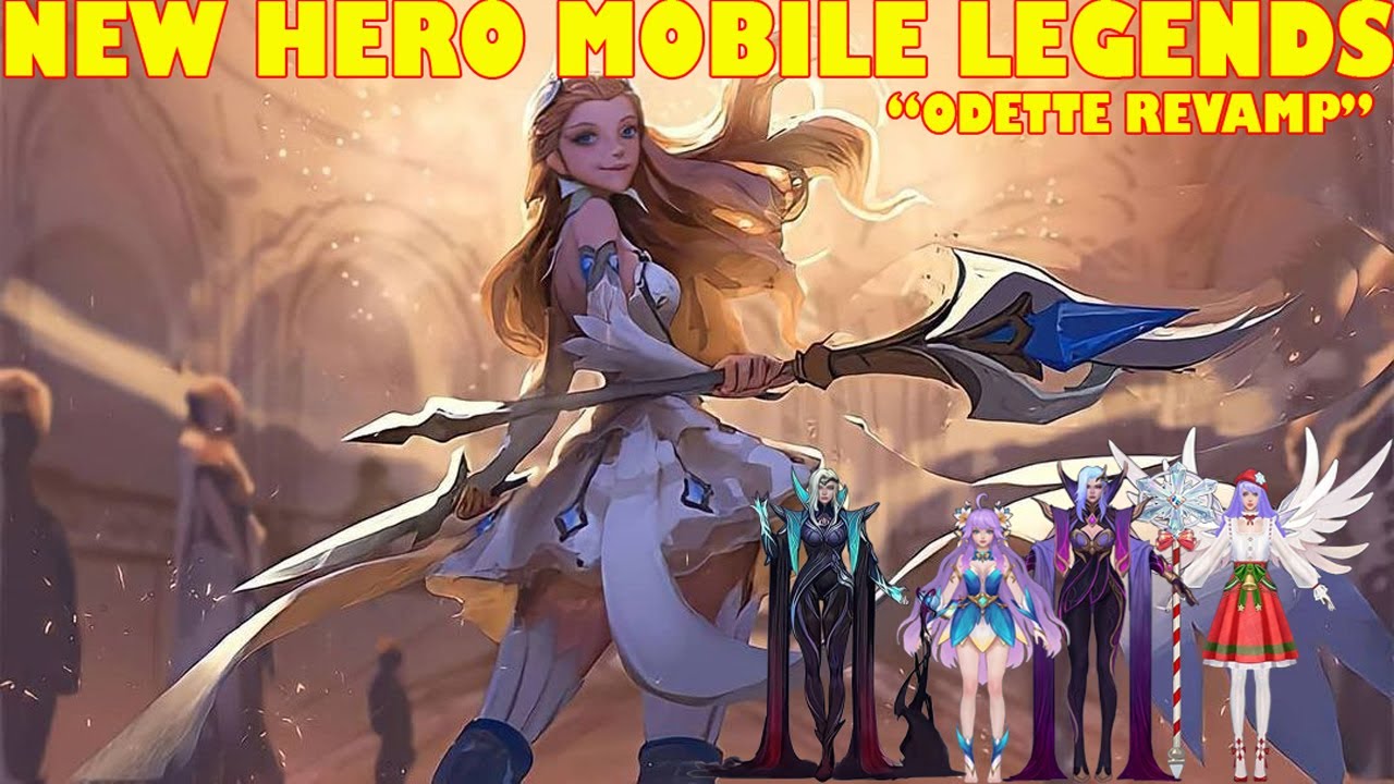 NEW SKIN MOBILE LEGENDS ODETTE REVAMP PROJECT NEXT - YouTube