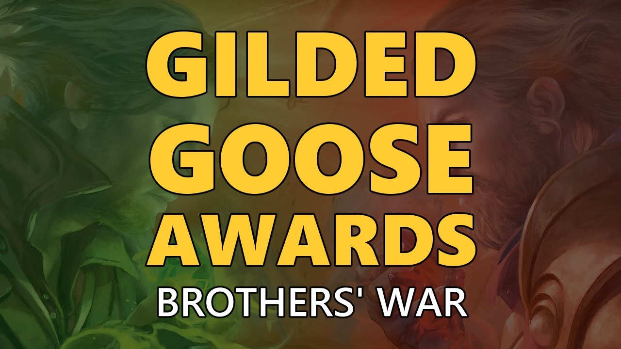 Gilded Goose Awards - Brothers' War Spoiler Season - YouTube