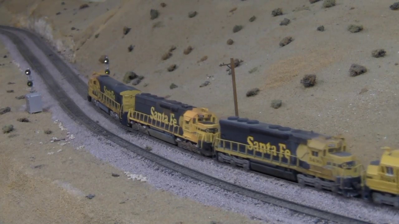 1981 N Scale Auto and Auto Parts led by C30-7 8050 - YouTube