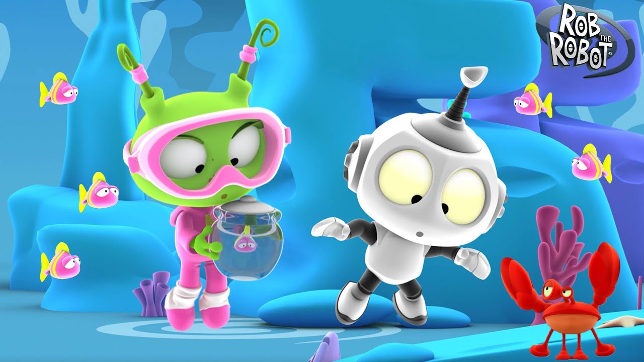 Learn About Fishes With Oddbods And Friends 🐠 | Preschool Learning ...