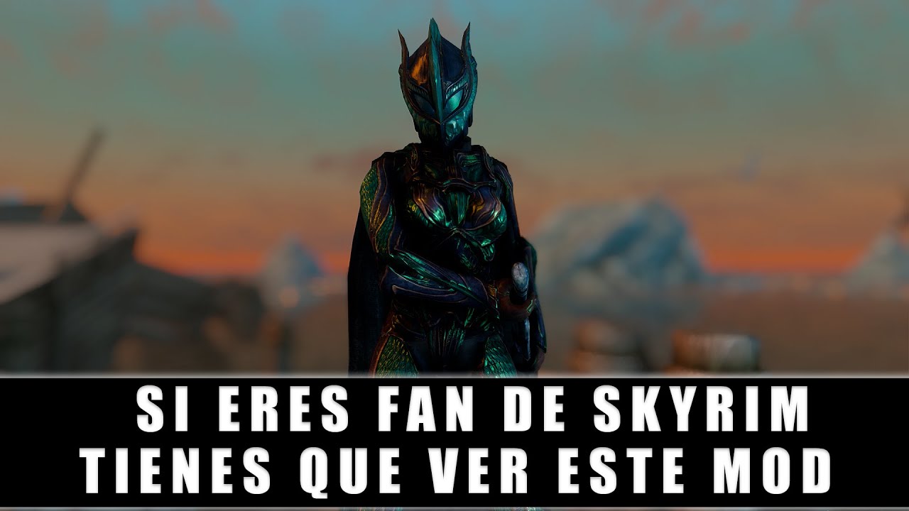 Si Eres Fan De Skyrim Tienes Que Ver Este Mod - Remake Total Del Juego ...