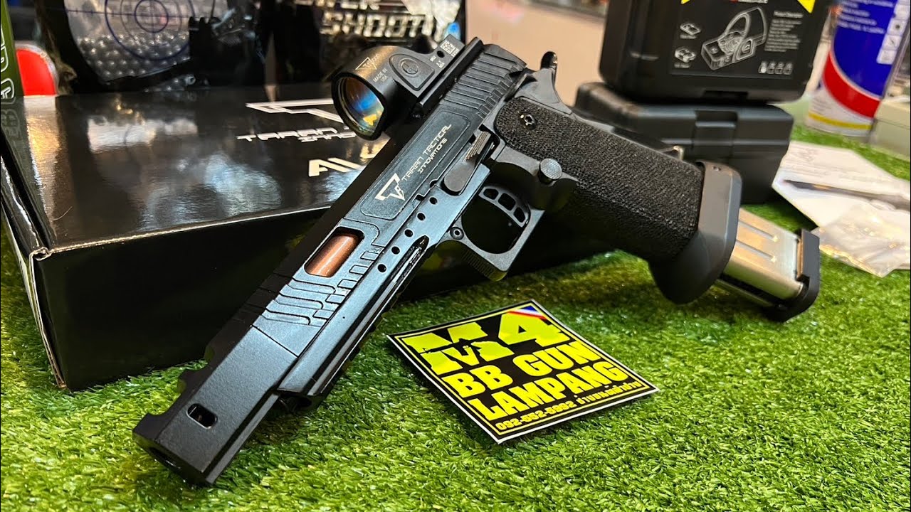 R601-3 ARMY Upgrade สีดำโมเดล2011 ALPHA ค่ายARMYปืนสั้นอัดแก็สสวยๆ ทรง ...