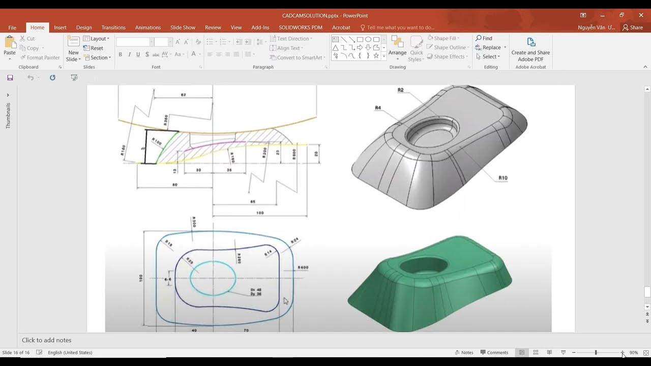 Inventor Tutorial 269 | Inventor 3D Surface Design Model Plastic ...