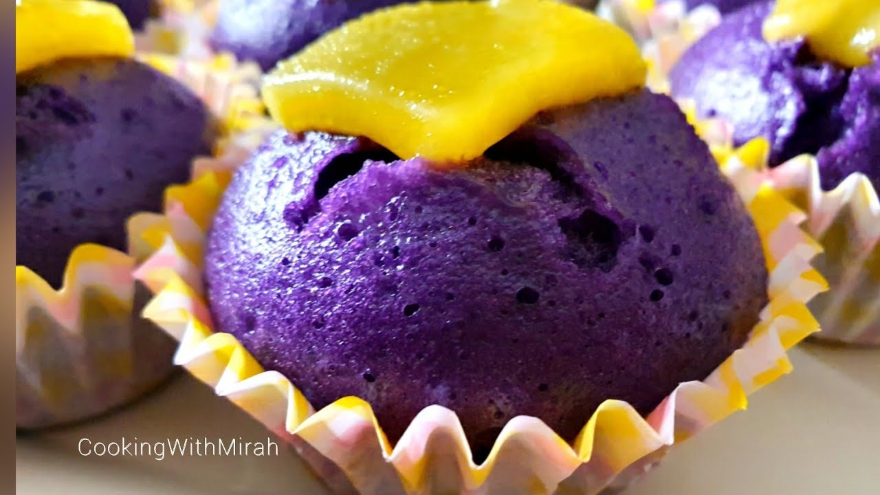 How To Make Perfect Ube-Puto Cheese-So Soft And Fluffy! - YouTube