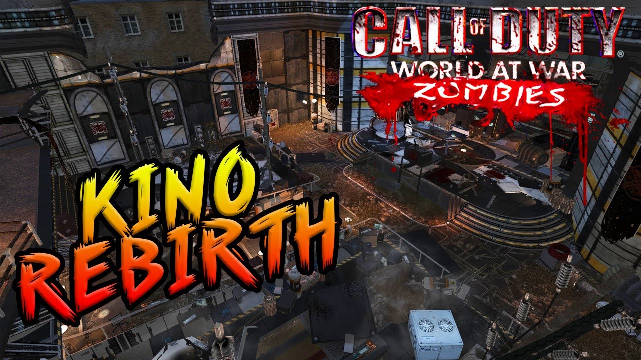 Kino on World at War? "Kino Rebirth" for COD WaW Zombies Gameplay - YouTube