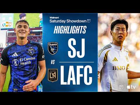 San Jose Earthquakes vs. LAFC | Full Match Highlights | STOPPAGE-TIME DRAMA in PRIME TIME MATCH!