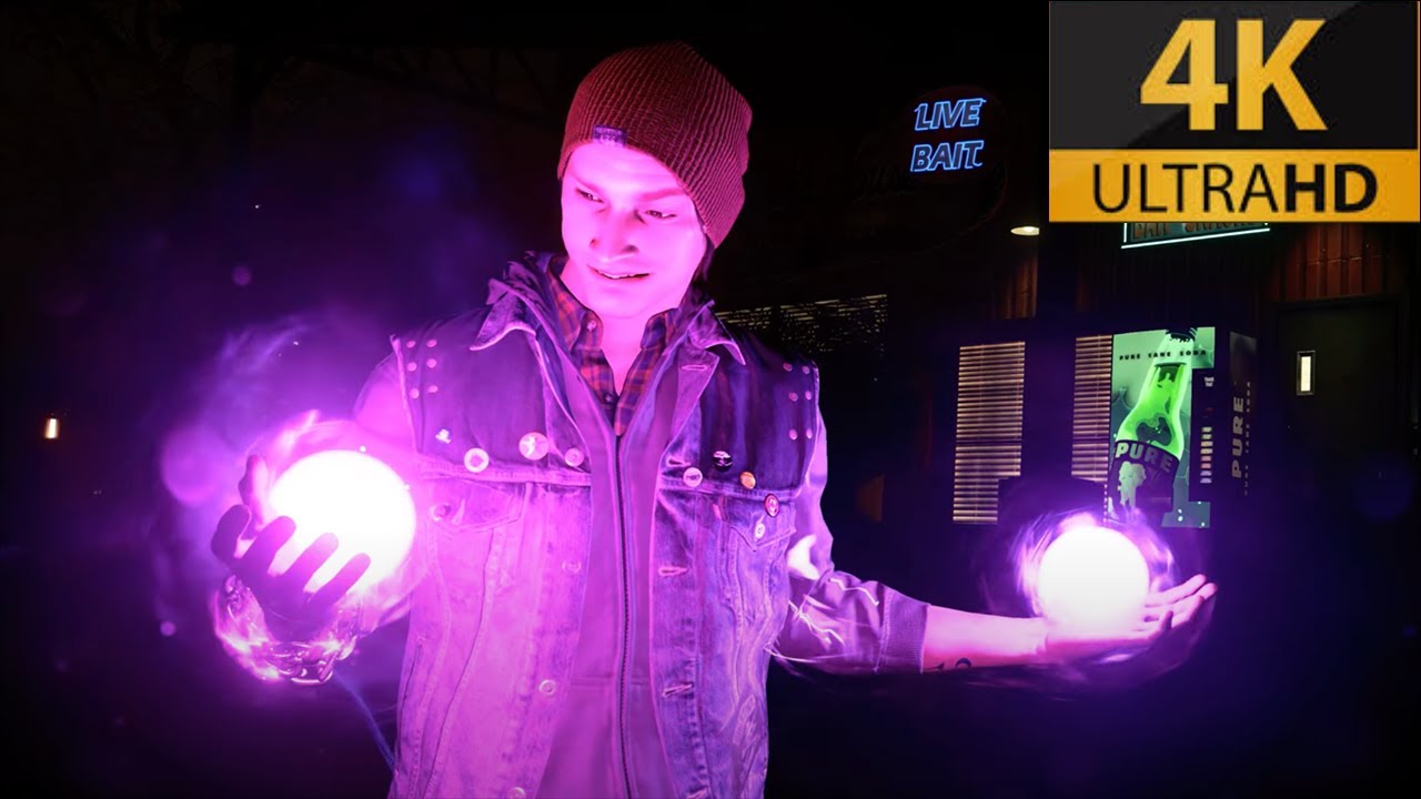 NEON POWER | INFAMOUS SECOND SON | CHAPTER - 5 | PS5 | 4K HDR 60FPS ...