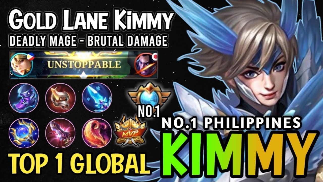 Supreme No.1 Kimmy!! Top 1 Global Kimmy Best Build And Emblem 2023 ...