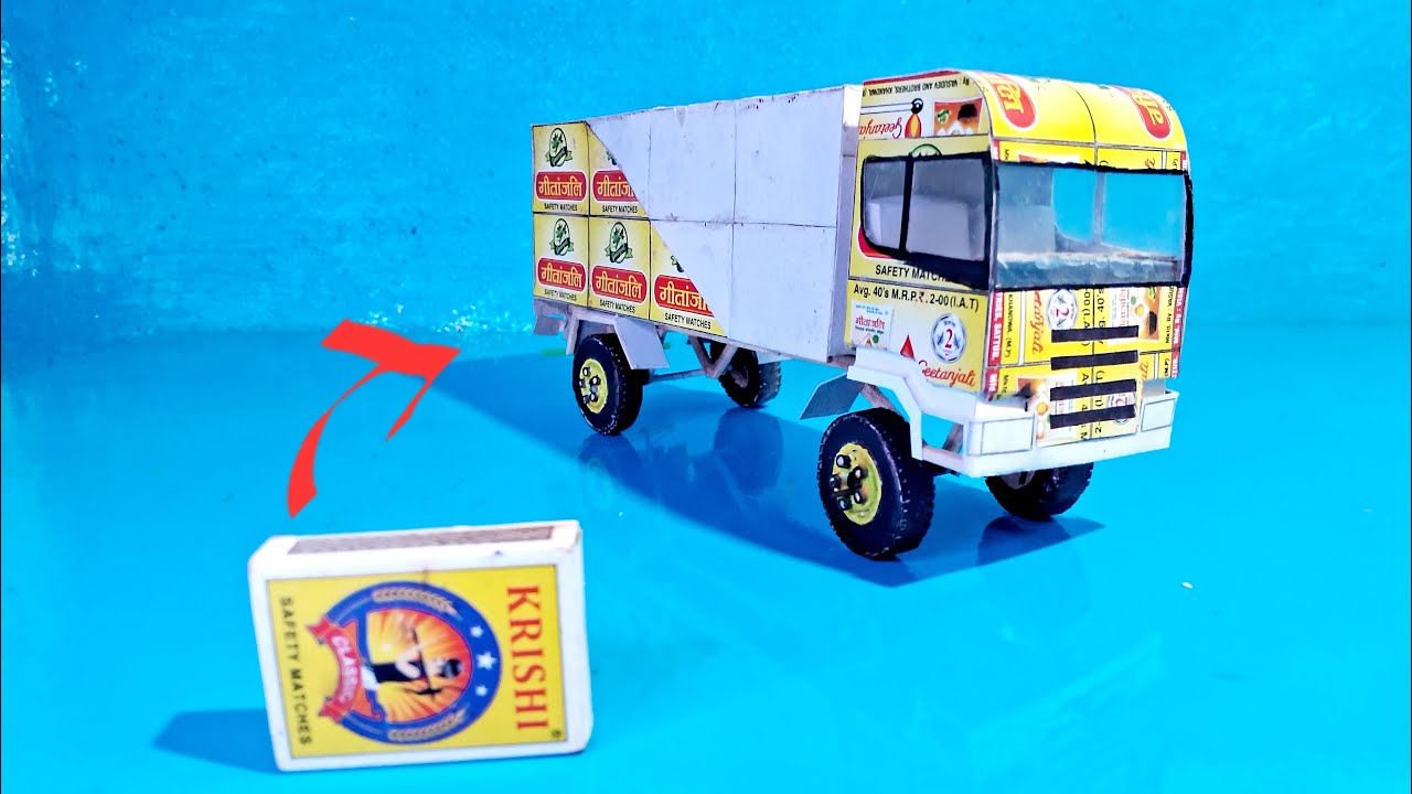 How To Make Transport Truck With Matchbox !!Diy Matchbox Transport ...