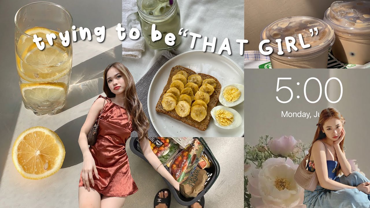 Vlog Becoming That Girl Morning Routine Youtube