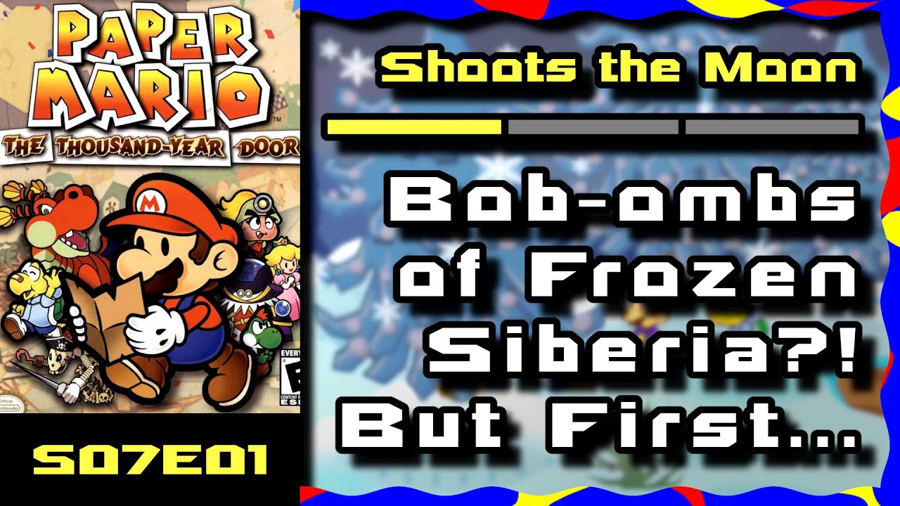 Gaming at the PIanta Parlor! Arrival at Fahr Outpost | Paper Mario ...