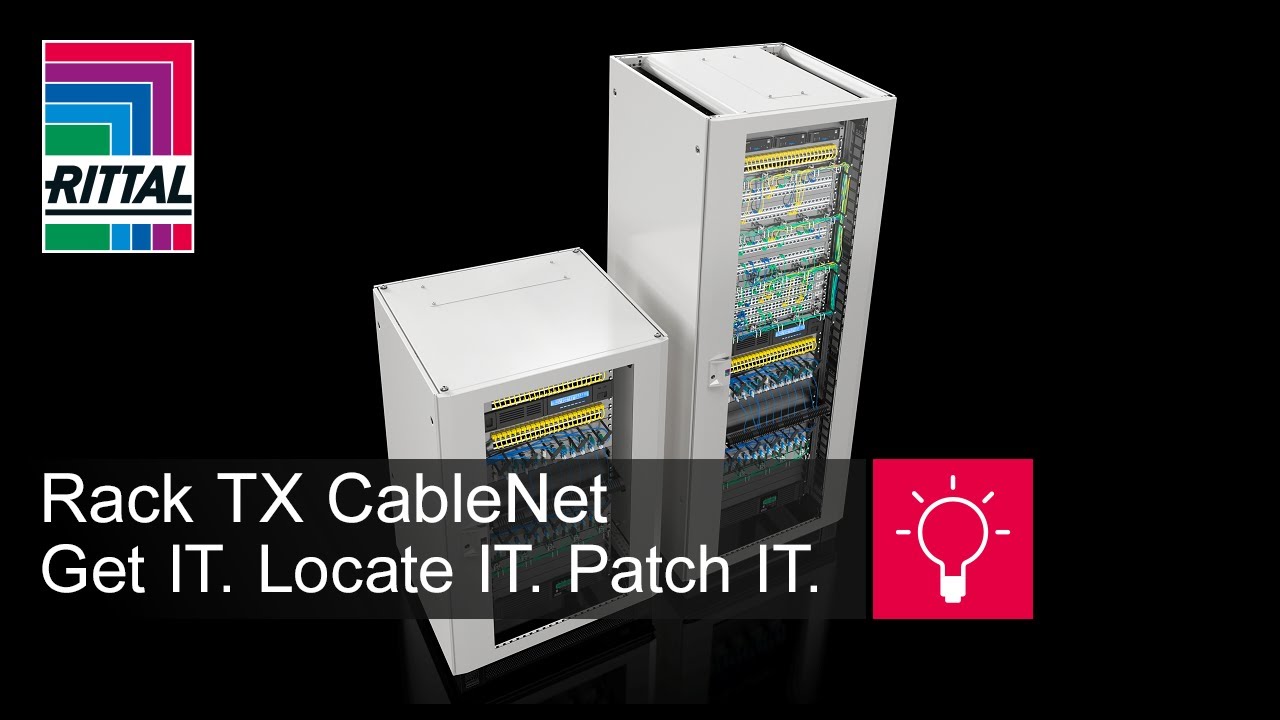 Rack TX CableNet | Rittal ES - YouTube