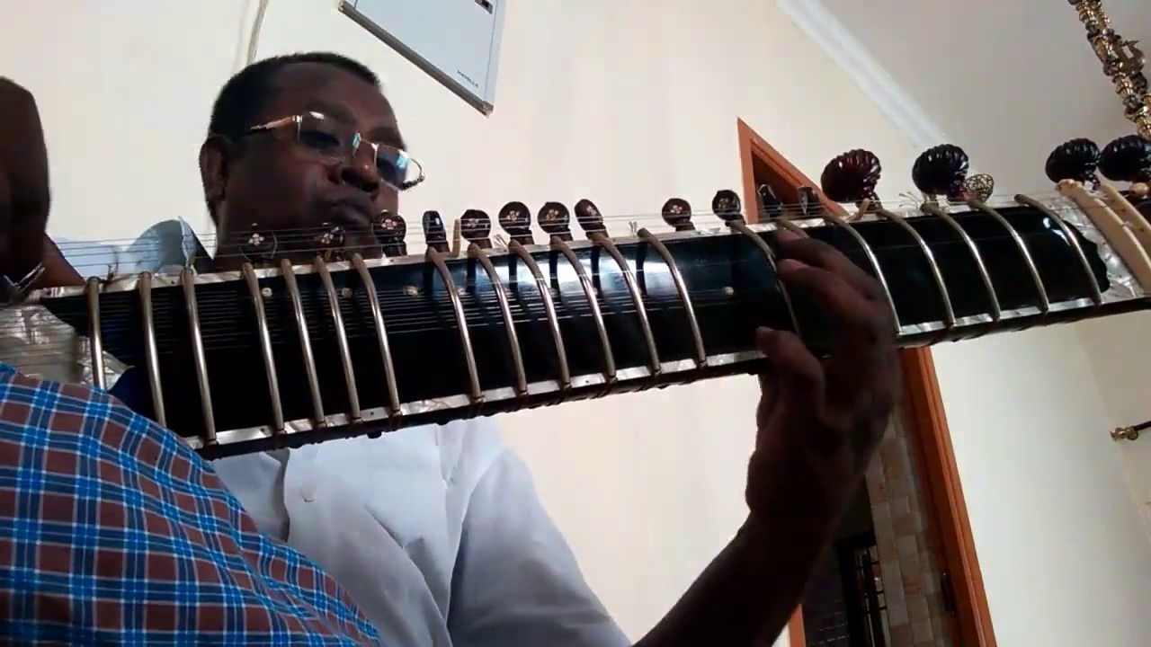 Learn Sitar Simple Gat In Raag Kafi Rupak Taal By Chennai Hindustani