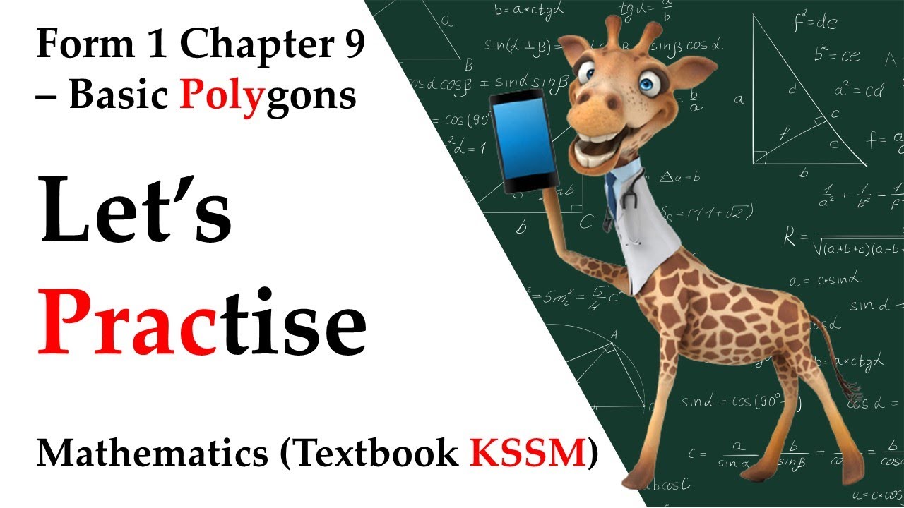 KSSM Form 1 Mathematics Chapter 9 - Let's Practise | Basic Polygons - YouTube