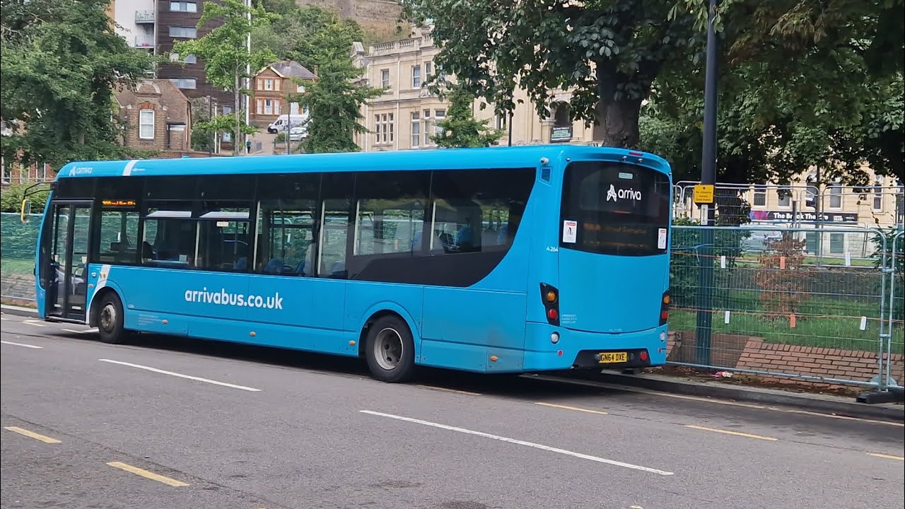 Arriva Southern Counties 4264 GN64DXE Bus Route 700 - YouTube