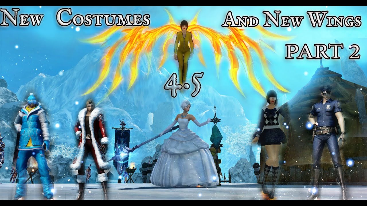 Aion 4.5 - New Costumes and new Wings [Part 2] - YouTube