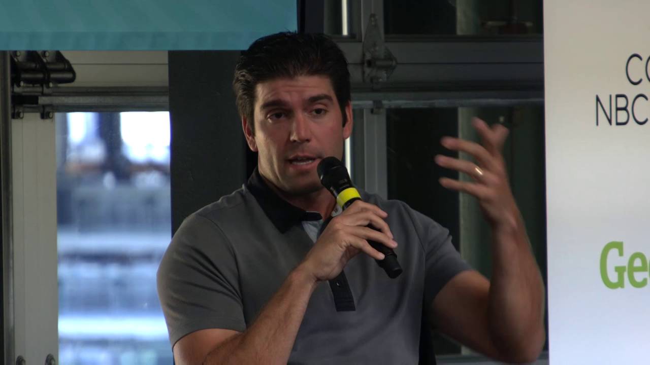 NextVR Chairman Brad Allen and STRIVR Labs CEO Derek Belch at the ...