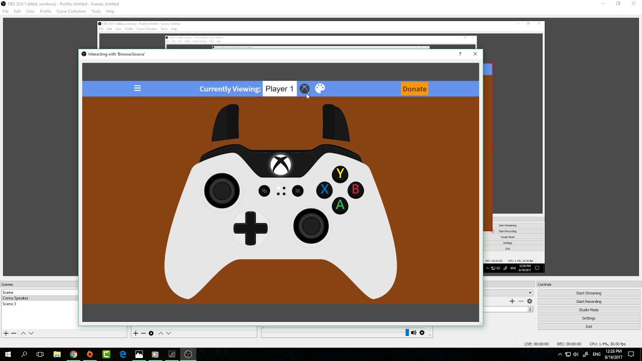 สอนทำ GamePad Viewer บนหน้าจอแล้วเล่นเกมไป - YouTube