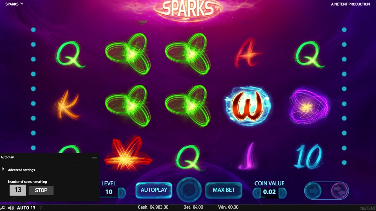 Sparks Slot - Gameplay - YouTube