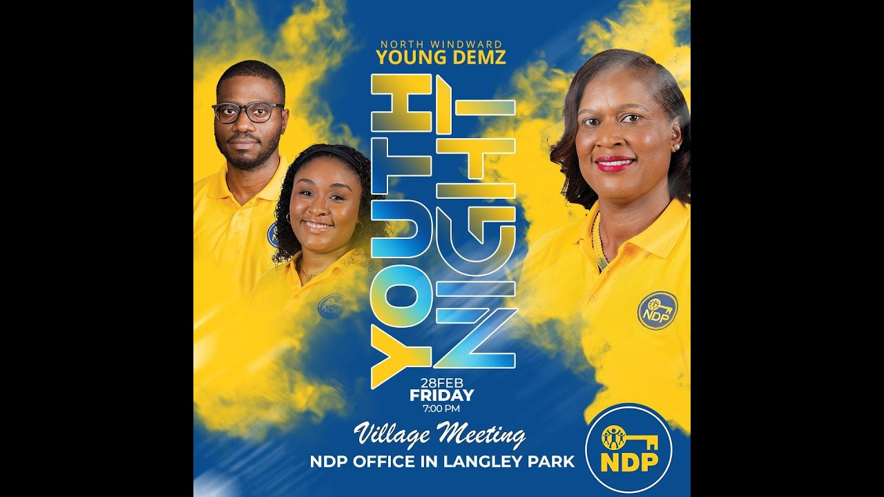 North Windward Young Demz Village Meeting with Sen. Shevern John - YouTube