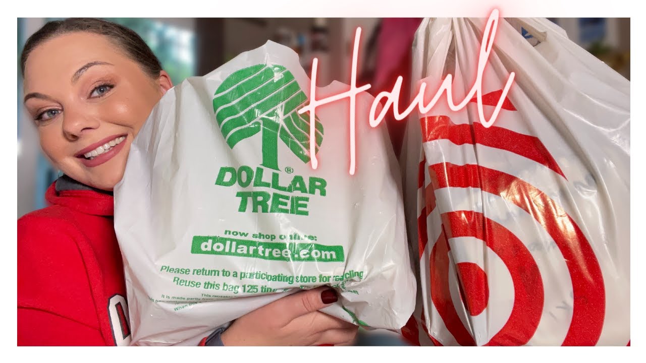 DOLLAR TREE & TARGET DOLLAR SPOT HAUL | OCTOBER 2021 - YouTube