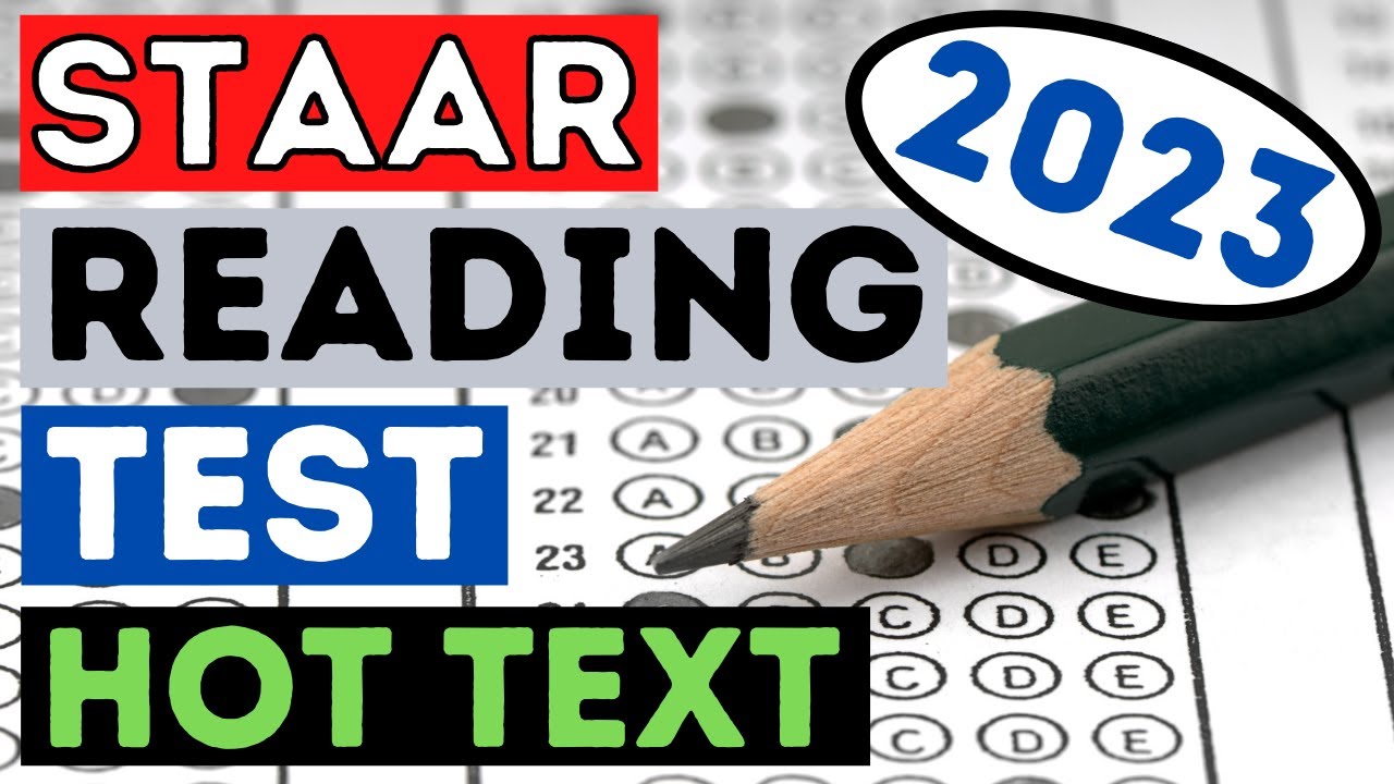 Hot Text Questions STAAR Reading Language Arts - YouTube