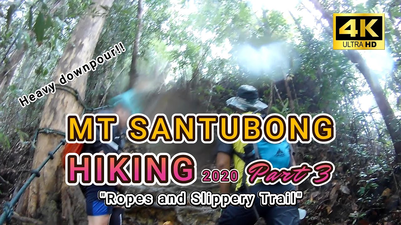 MT SANTUBONG HIKE [Part 3]: "Ropes and Slippery Trail". The Legendary ...