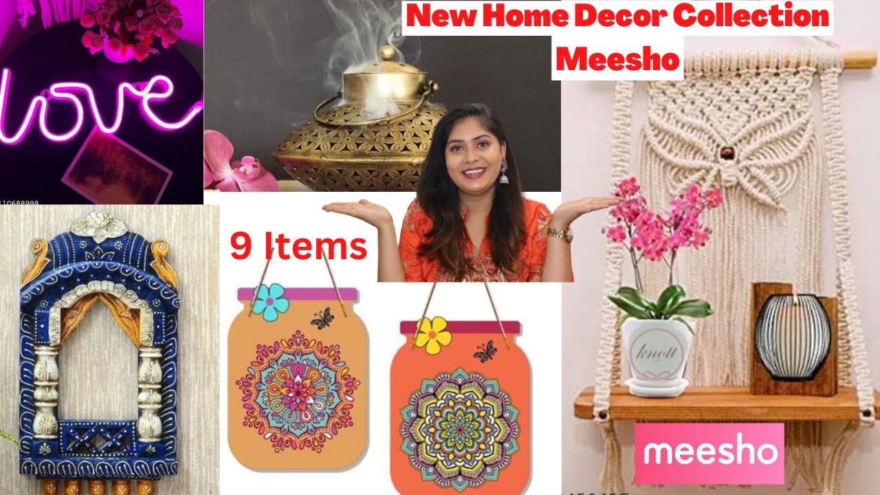 meesho Home decor haul || New Festive Collection from meesho|| - YouTube