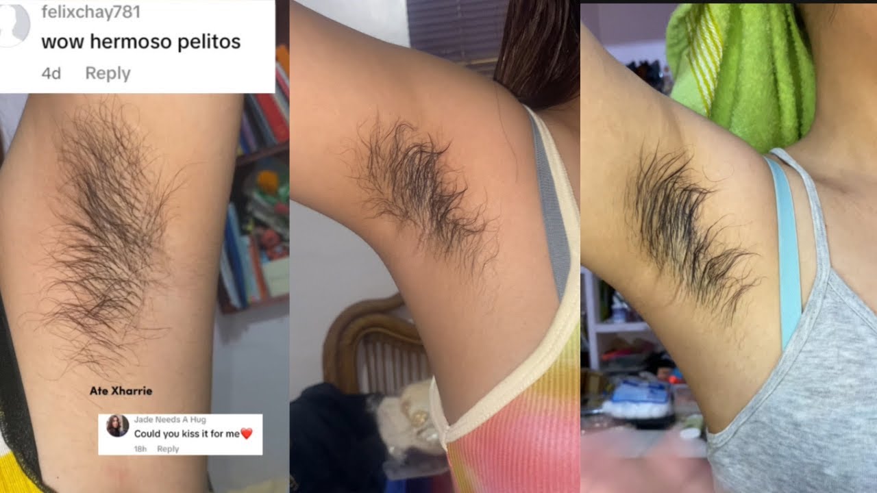 Collection beautiful view of my armpits hair+ with routine deodorant ...