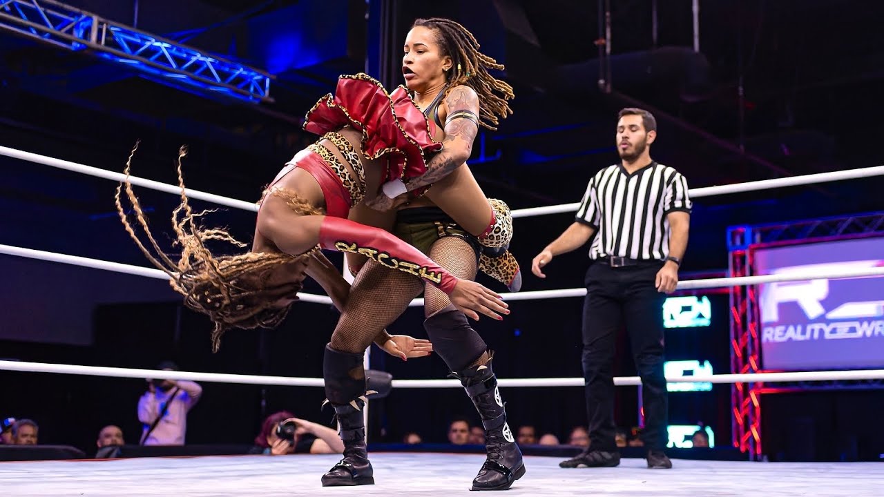 Raché Chanel vs Promise Braxton w/ Booker T [FULL MATCH] Reality Of ...