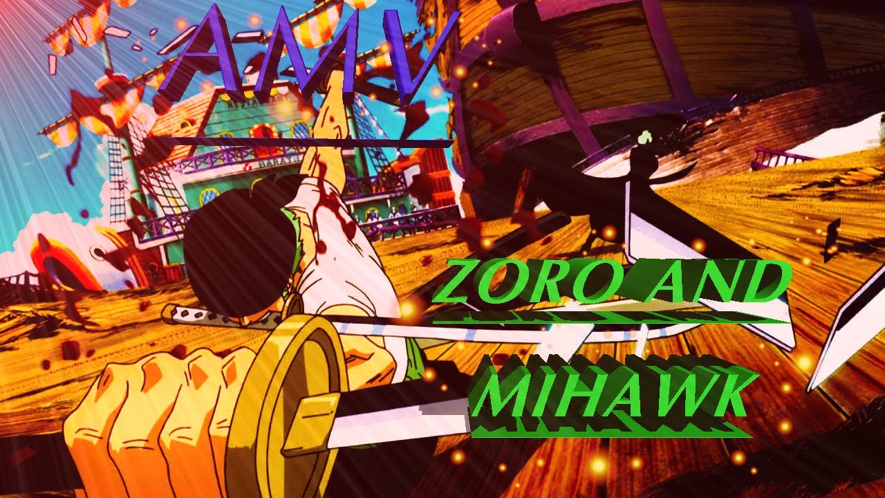 ONE PIECE Roronoa Zoro and Dracule Mihawk [AMV] (PC) - YouTube