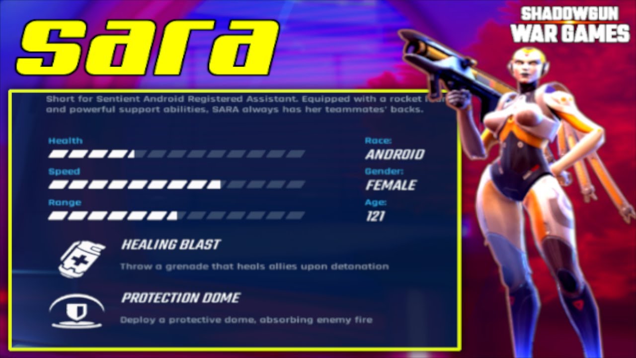 Shadowgun War Games - Sara Gameplay and Basic Guide - YouTube