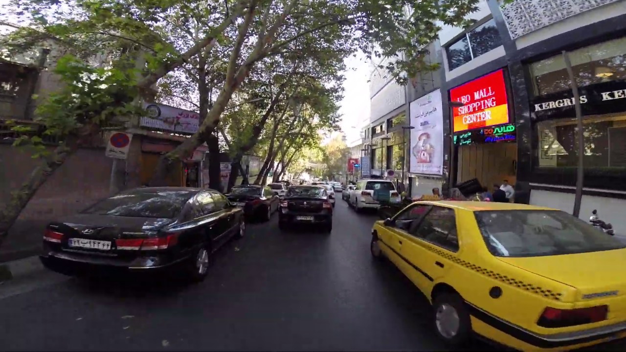 خیابان فرشته مهر 98، تهران، ایران Iran-Tehran- Fereshte street by Bike ...