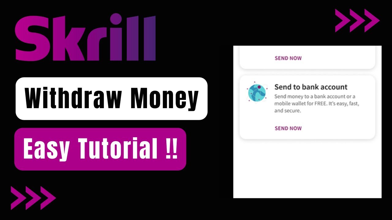 Skrill - How to Withdraw Money? - YouTube