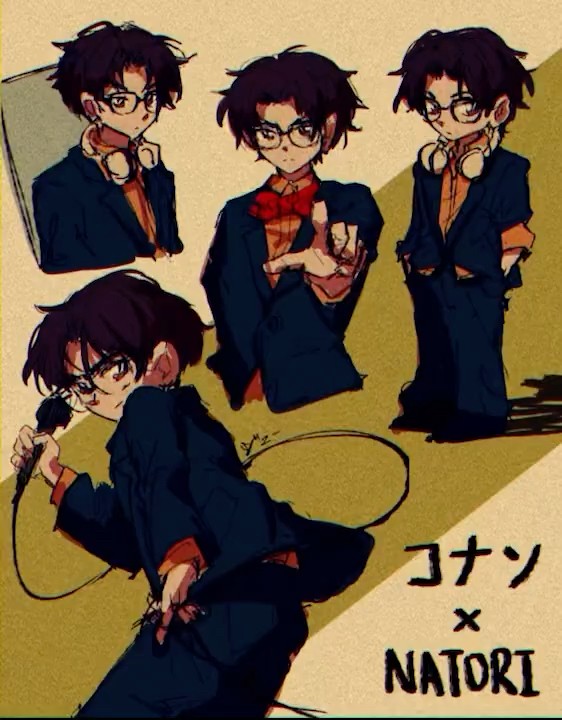 natori x conan #なとり #fanart #natori #コナン - YouTube