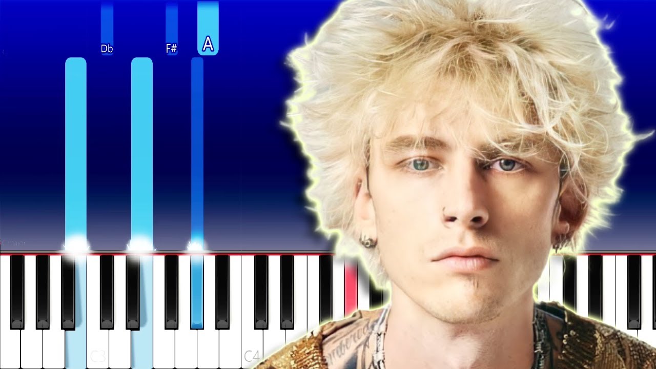 Machine Gun Kelly - Taurus (Piano Tutorial) - YouTube
